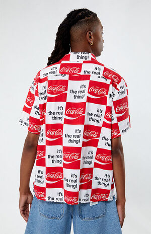 Brixton x Coca-Cola Bunker Camp Shirt | PacSun