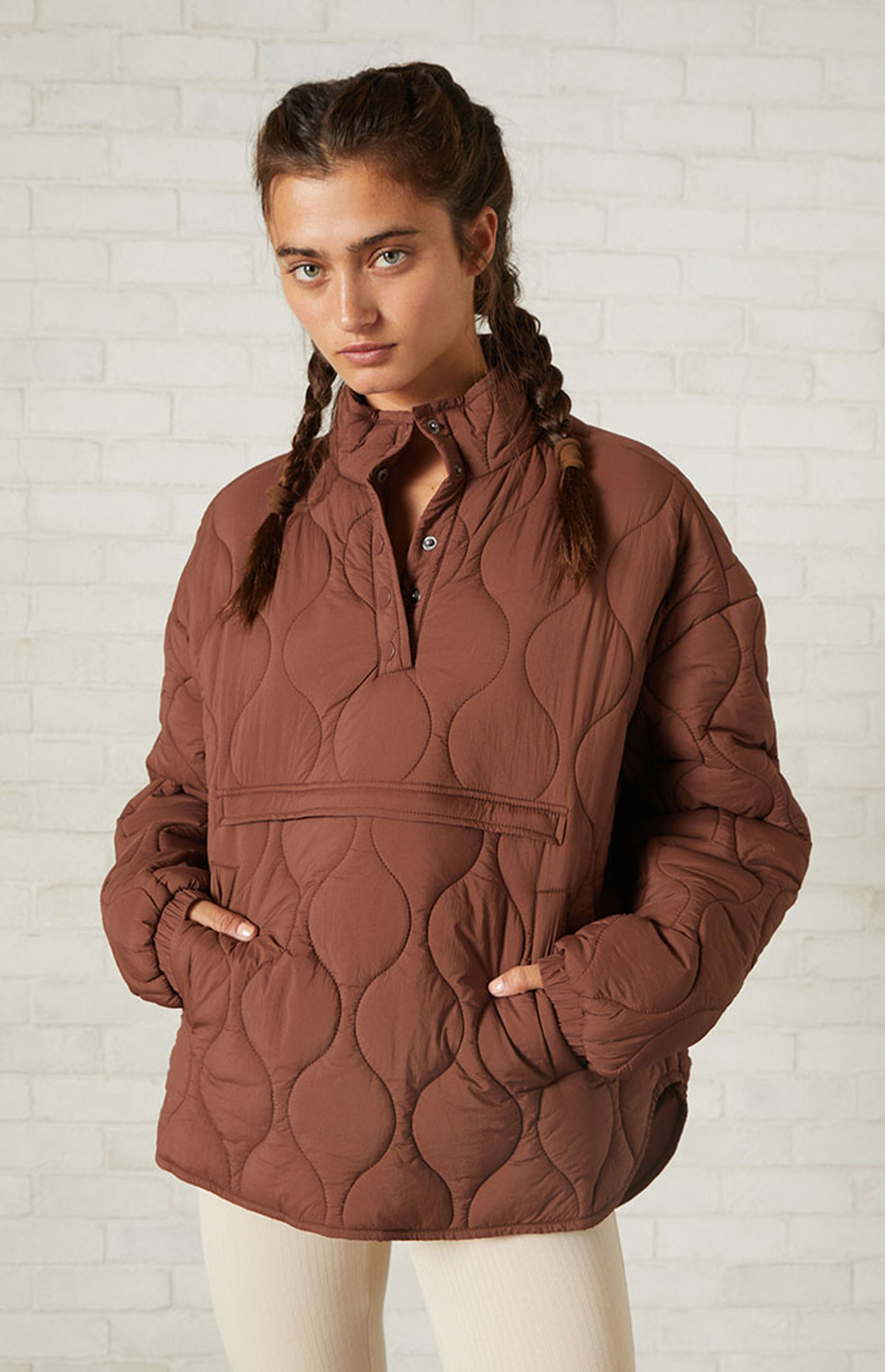Pacsun Active High Altitude Puffer Sweatshirt | Pacsun