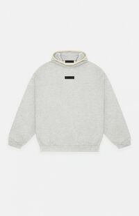 Fear of God Essentials Light Heather Grey Hoodie | PacSun