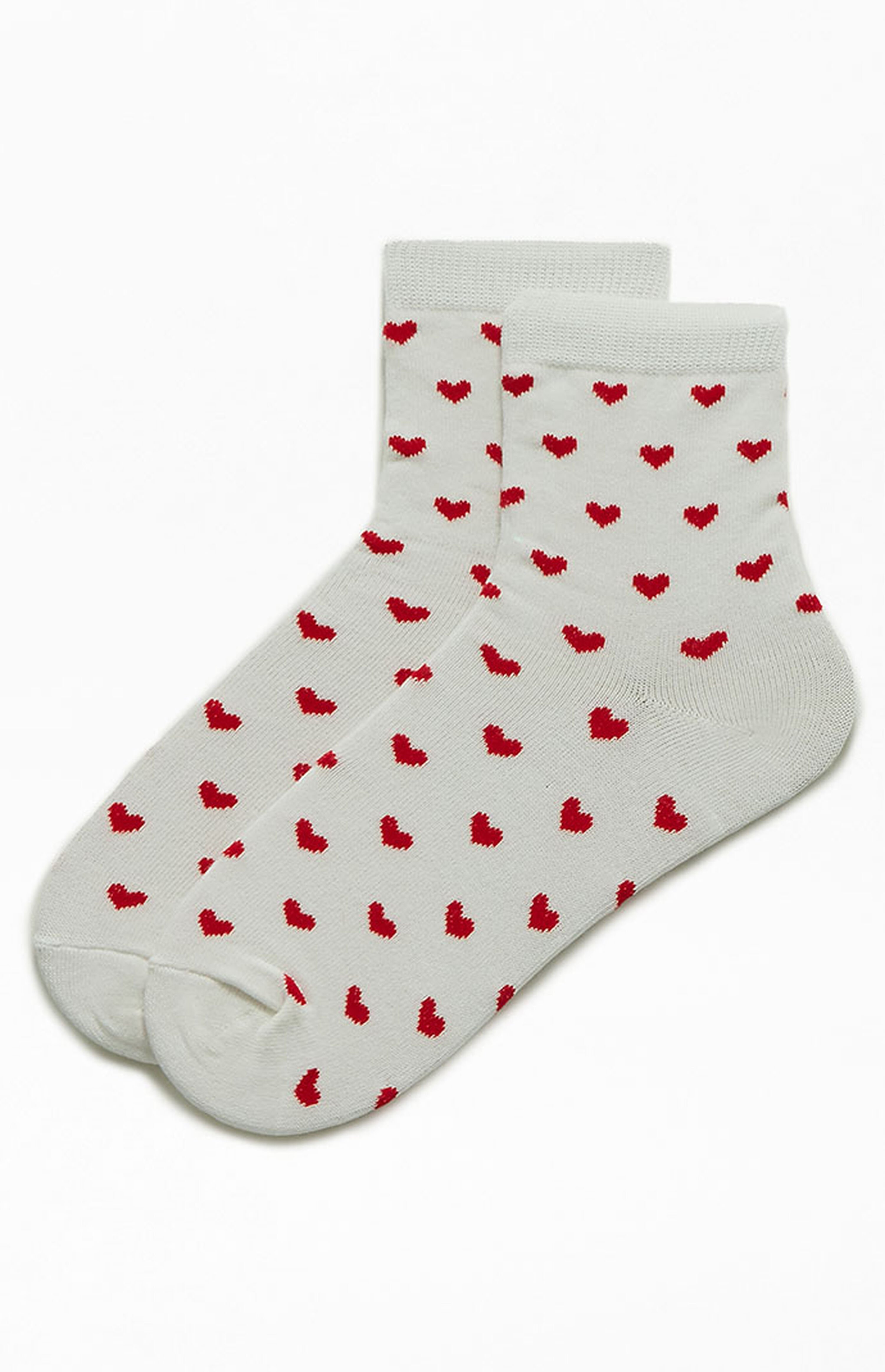 John Galt Heart Socks | Pacsun