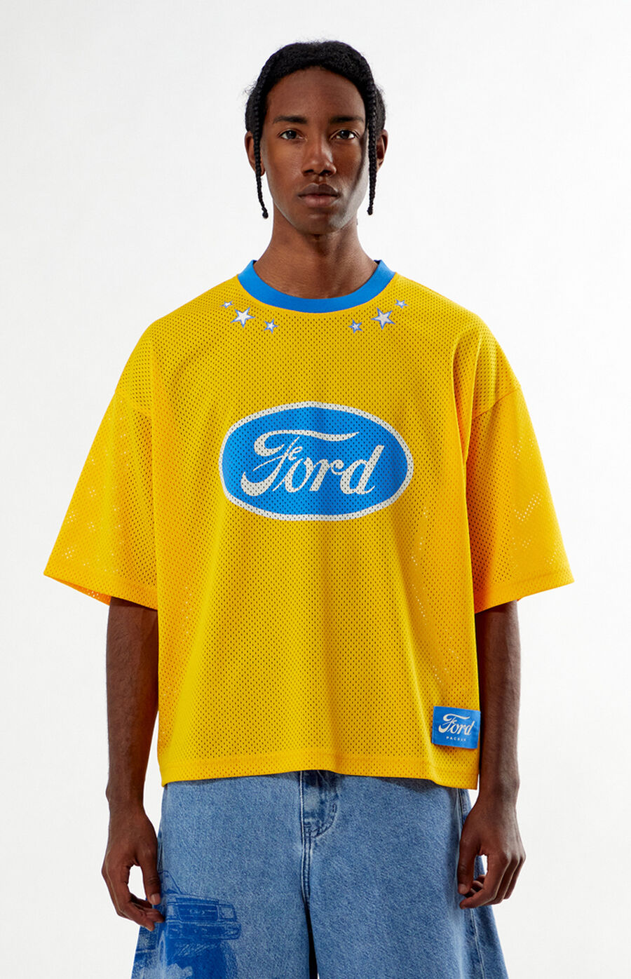 FORD Logo And Stars Mesh Jersey | Pacsun