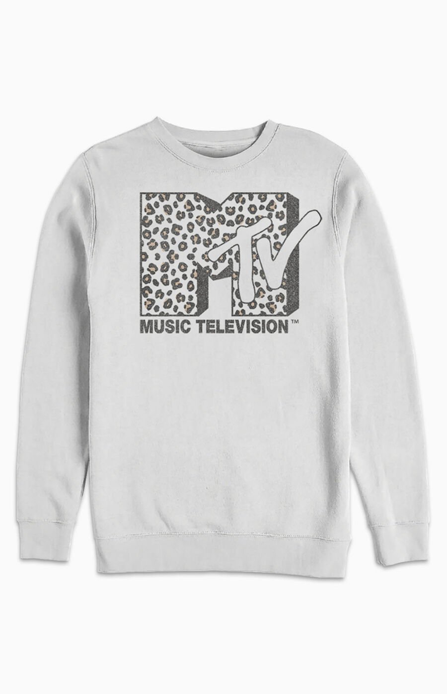 MTV Leopard Logo Sweatshirt | PacSun