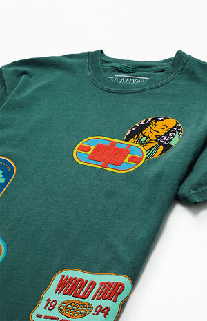 Aaliyah Stickers T-Shirt | PacSun