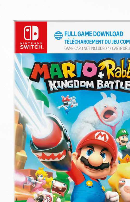Mario + Rabbids Kingdom Battle (Code in Box) Nintendo Switch Video Game ...