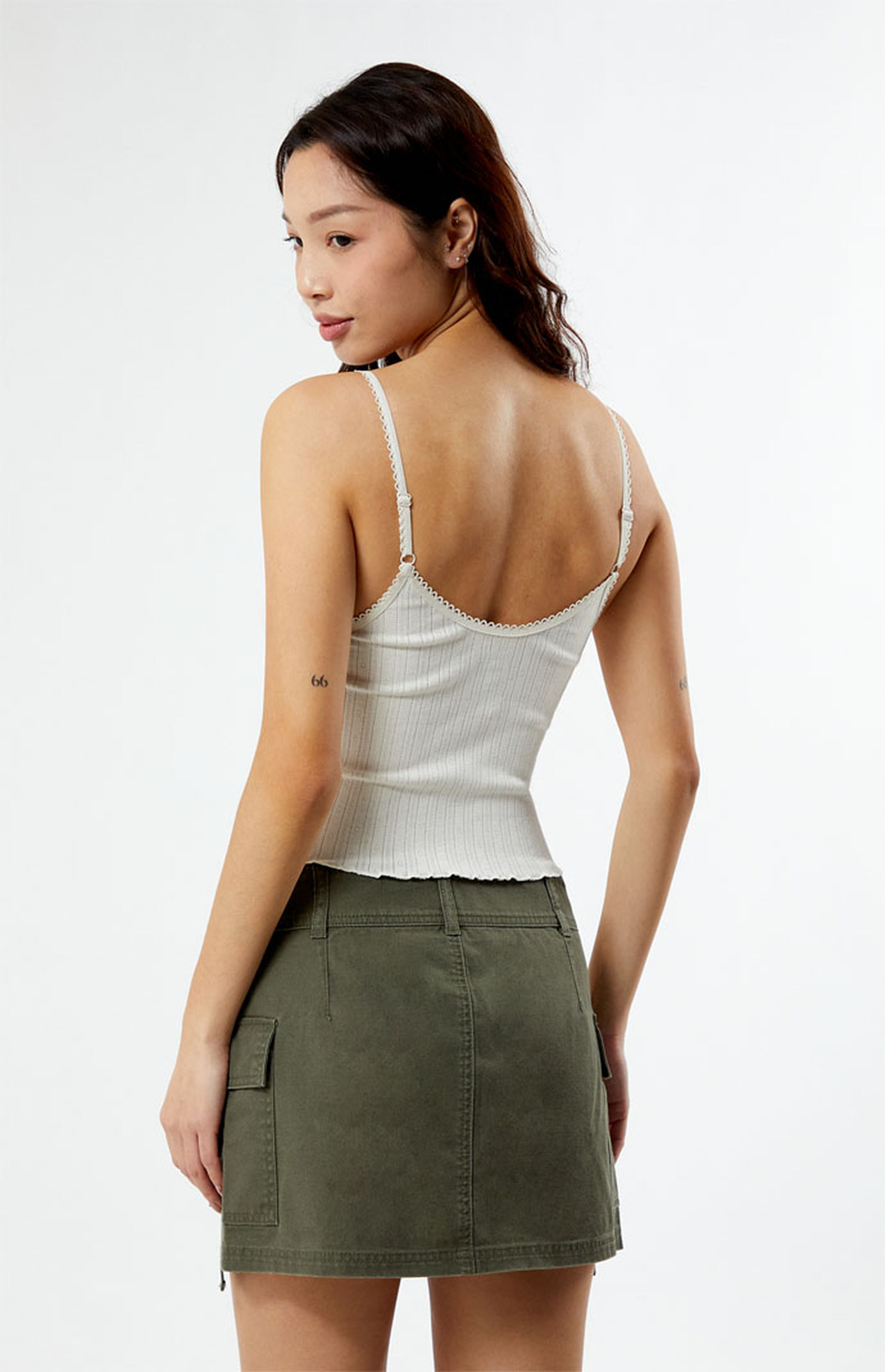 Pacsun Pointelle Tank Top | Pacsun