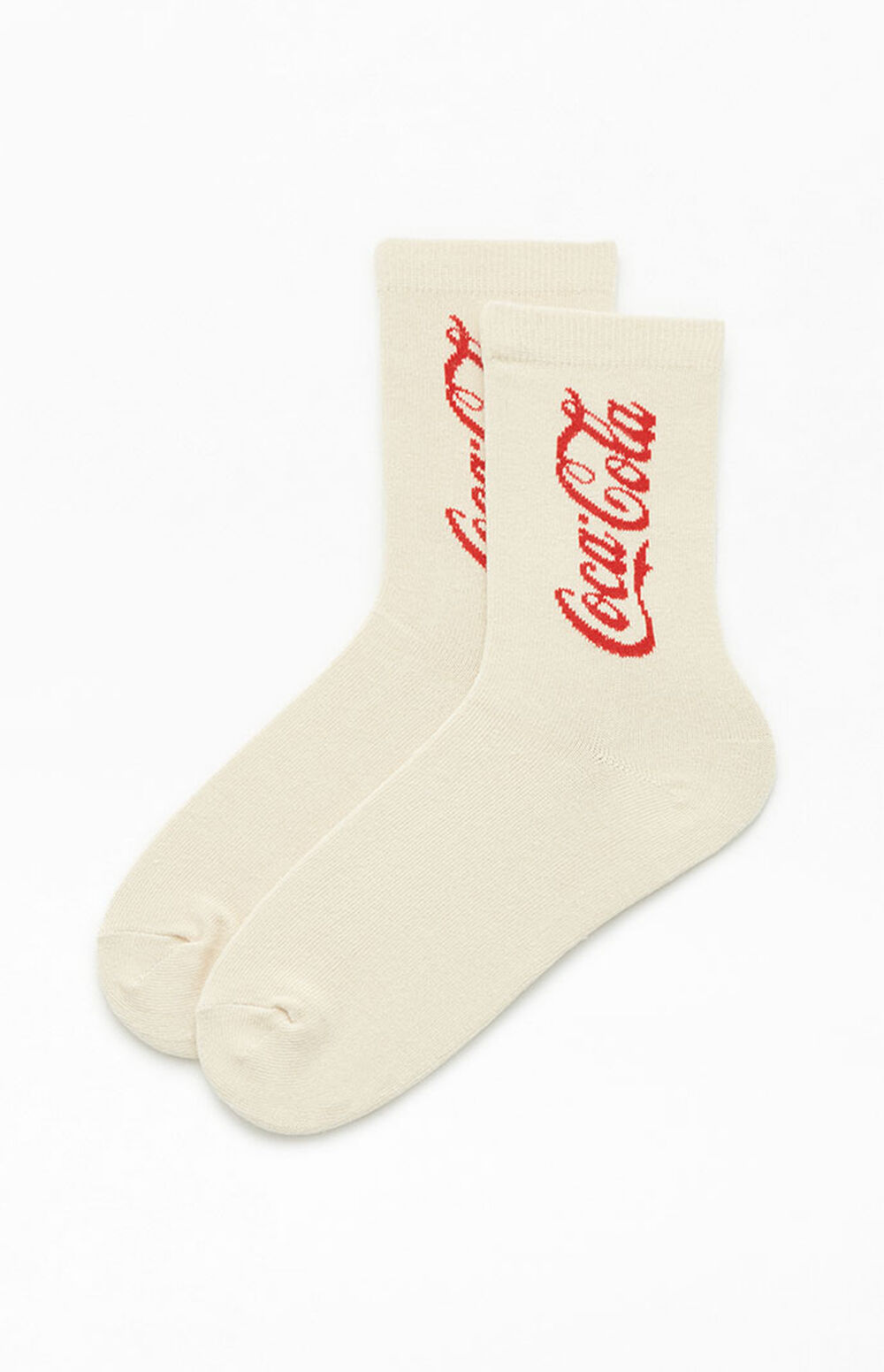 Coca-Cola By PacSun Coke Script Crew Socks | PacSun