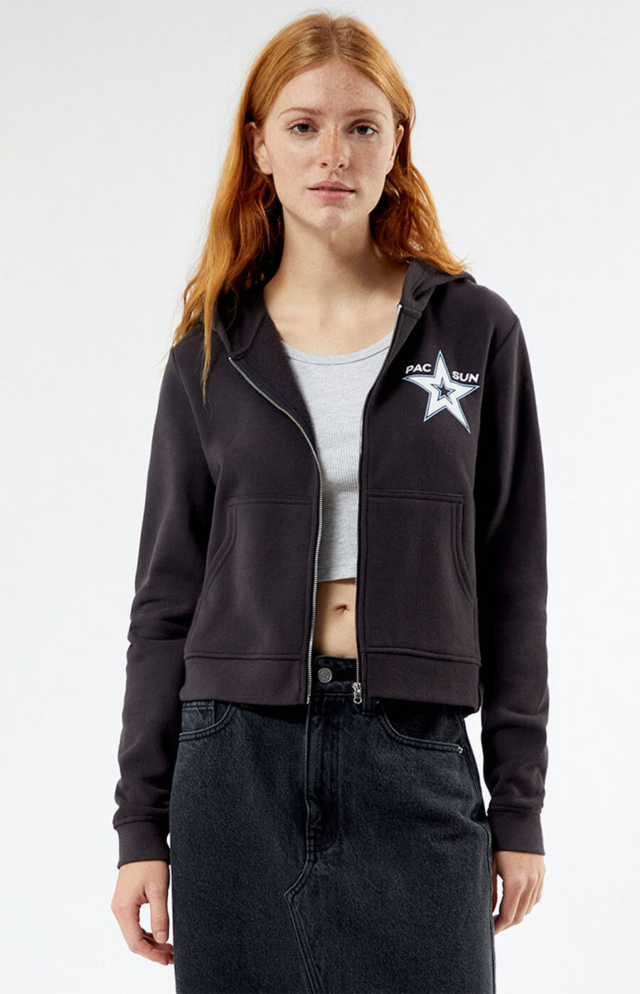 Pacsun Star Zip Up Hoodie | PacSun