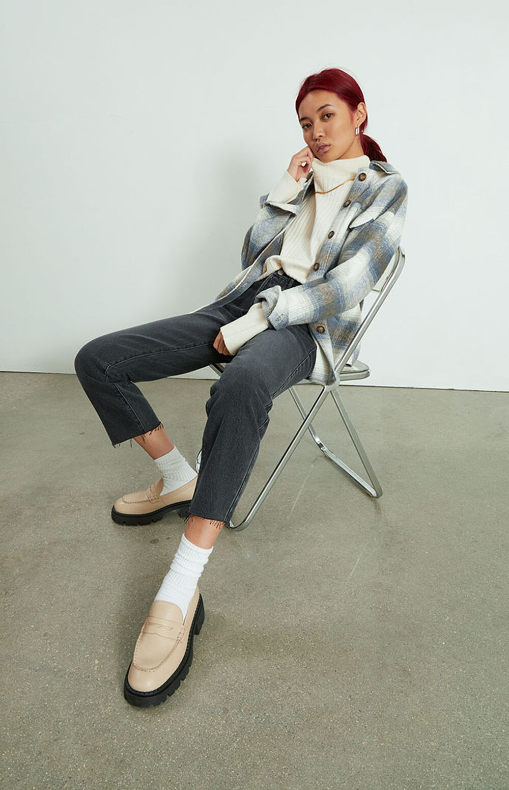 Pacsun Eco Black High Waisted Straight Leg Jeans | PacSun