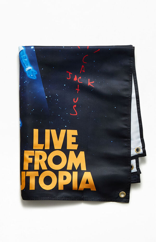 Travis Scott x McDonald's Live From Utopia Flag | PacSun