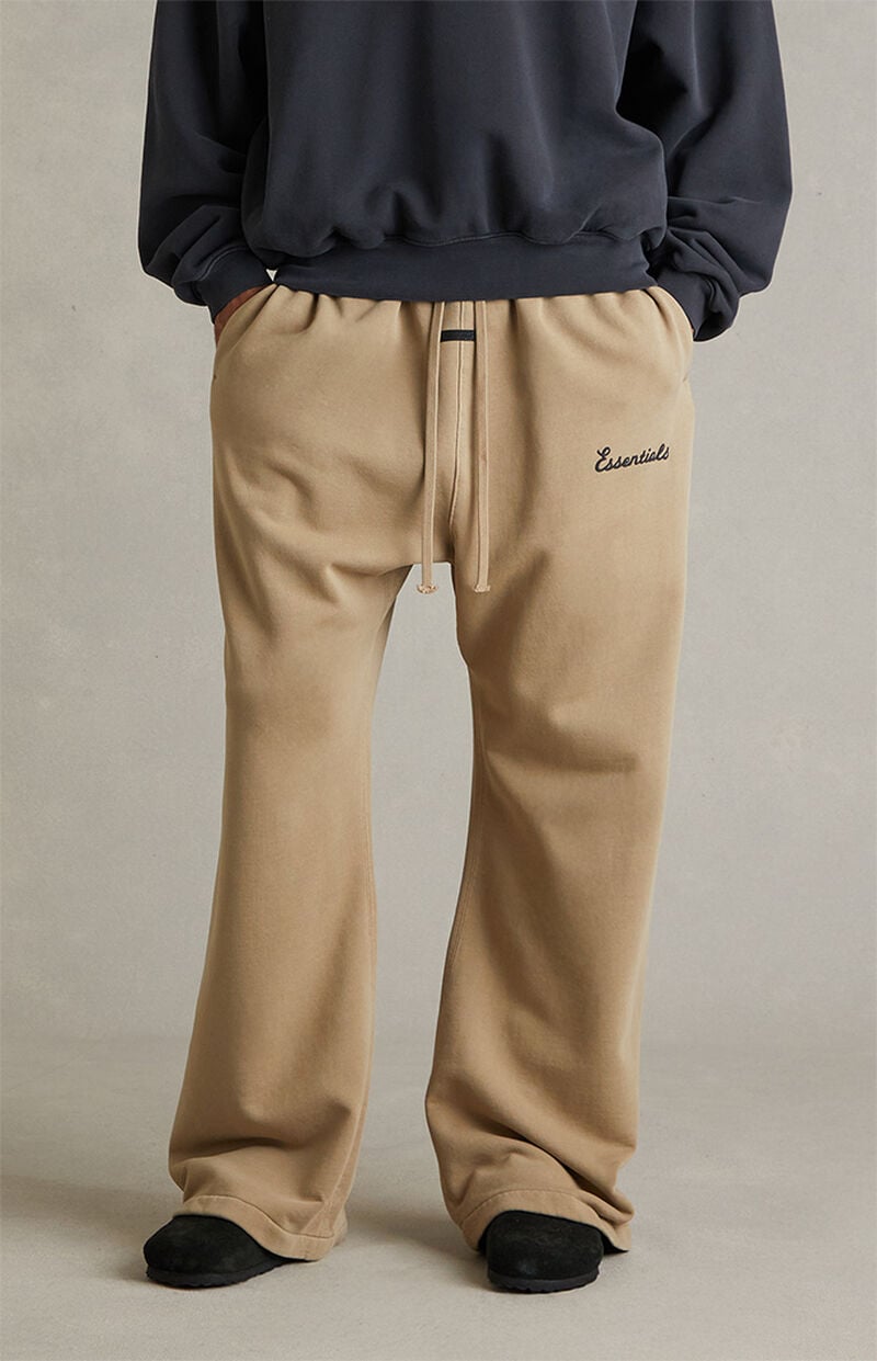 Fear of God ESSENTIALS Faded Dune Training Classic Flare Sweatpants ...
