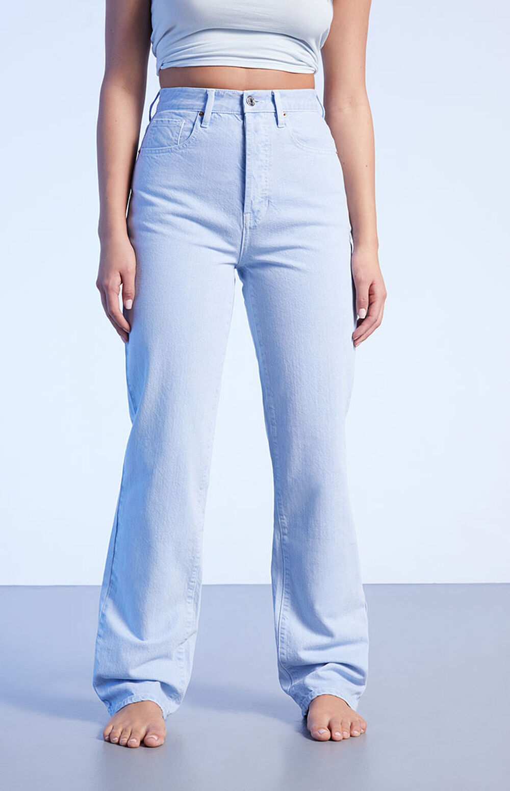 Pacsun Eco Light Blue Dad Jeans | PacSun