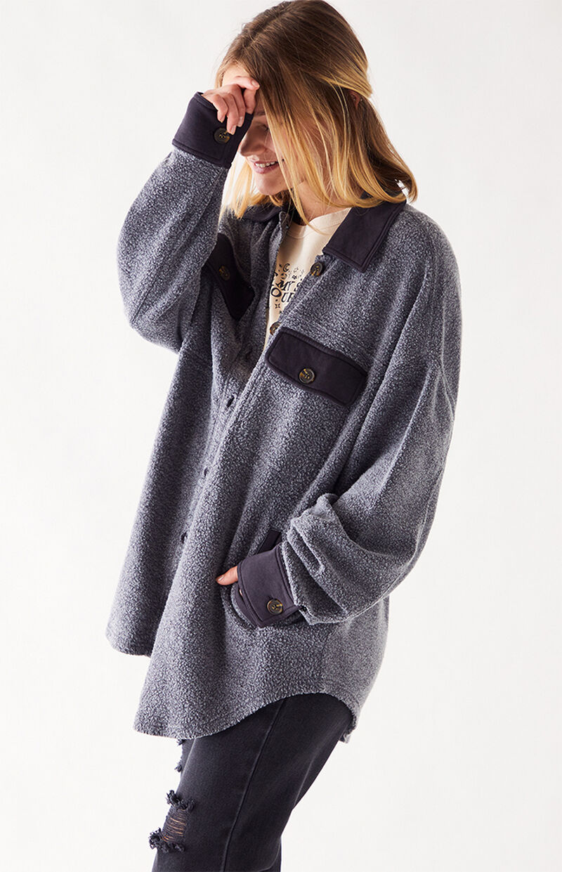 Pacsun Homecoming Button Down Shacket | PacSun