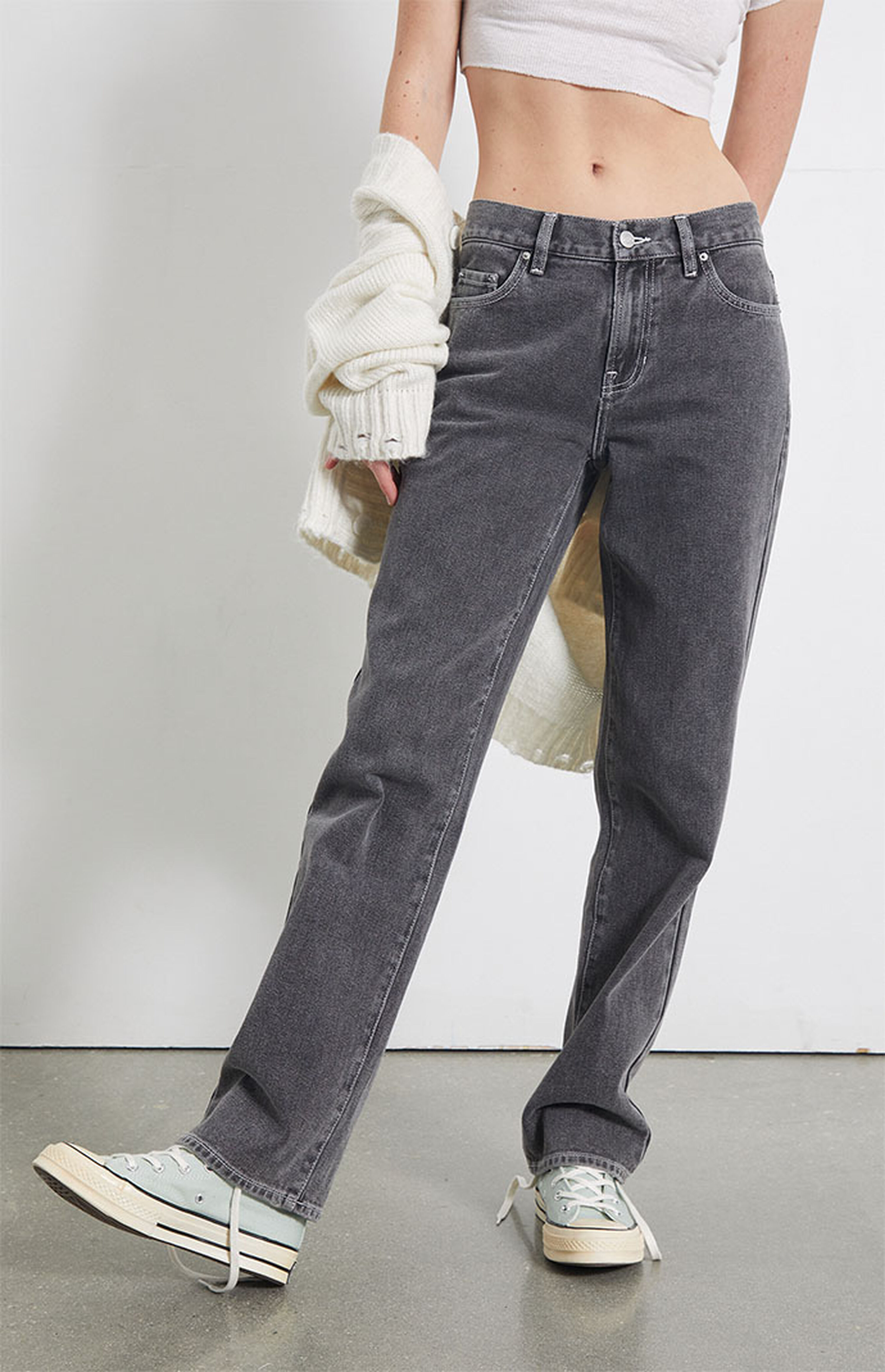 PacSun Black Boyfriend Jeans | PacSun