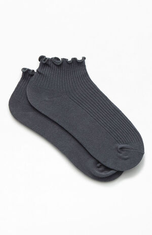 ruffle top crew socks