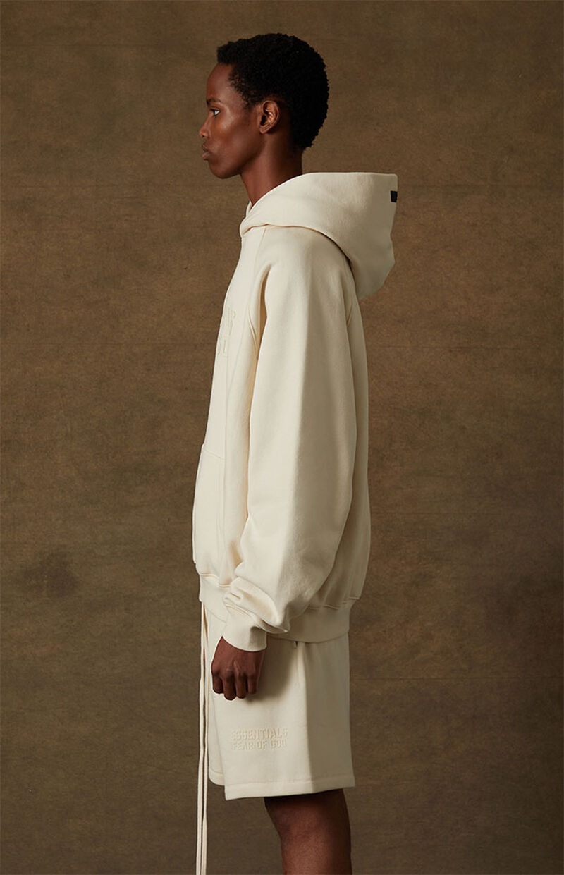 Fear of God Essentials Egg Shell Hoodie | PacSun