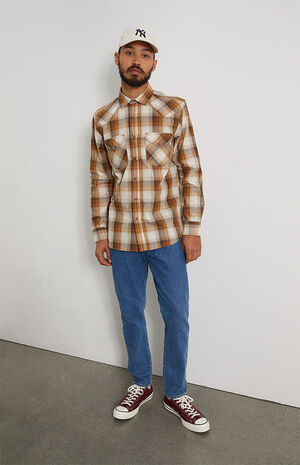 Pendleton Frontier Long Sleeve Plaid Shirt | PacSun