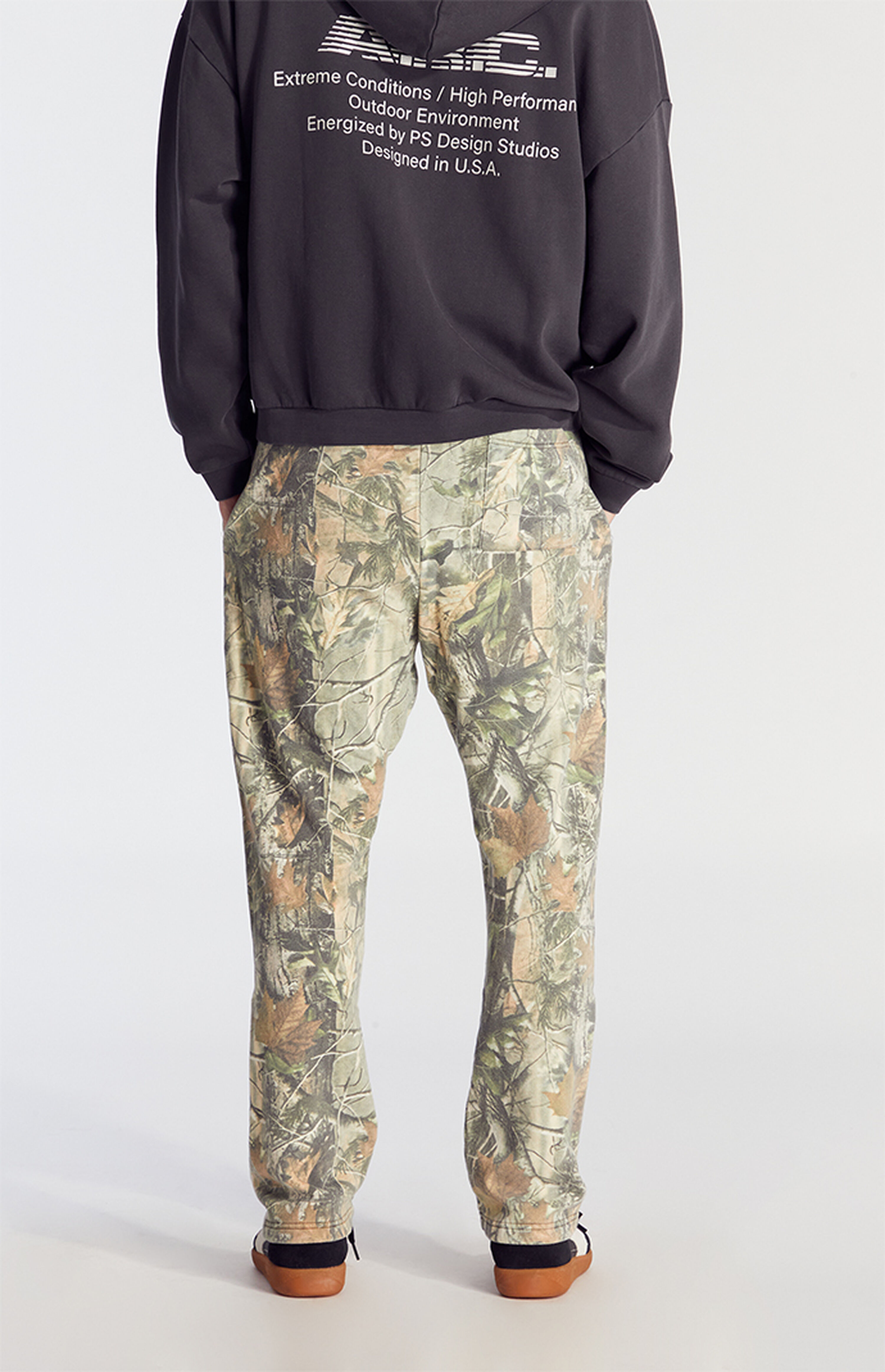 Pacsun Camo Straight Leg Sweatpants | PacSun