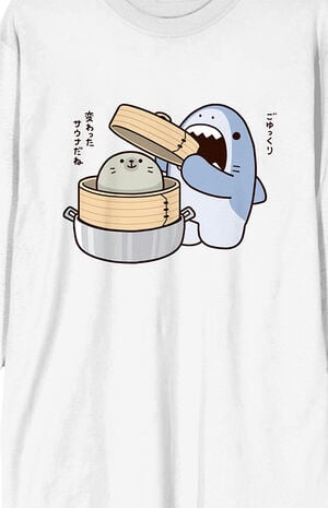 Samezu Shark Jaggy Long Sleeve T-Shirt | PacSun