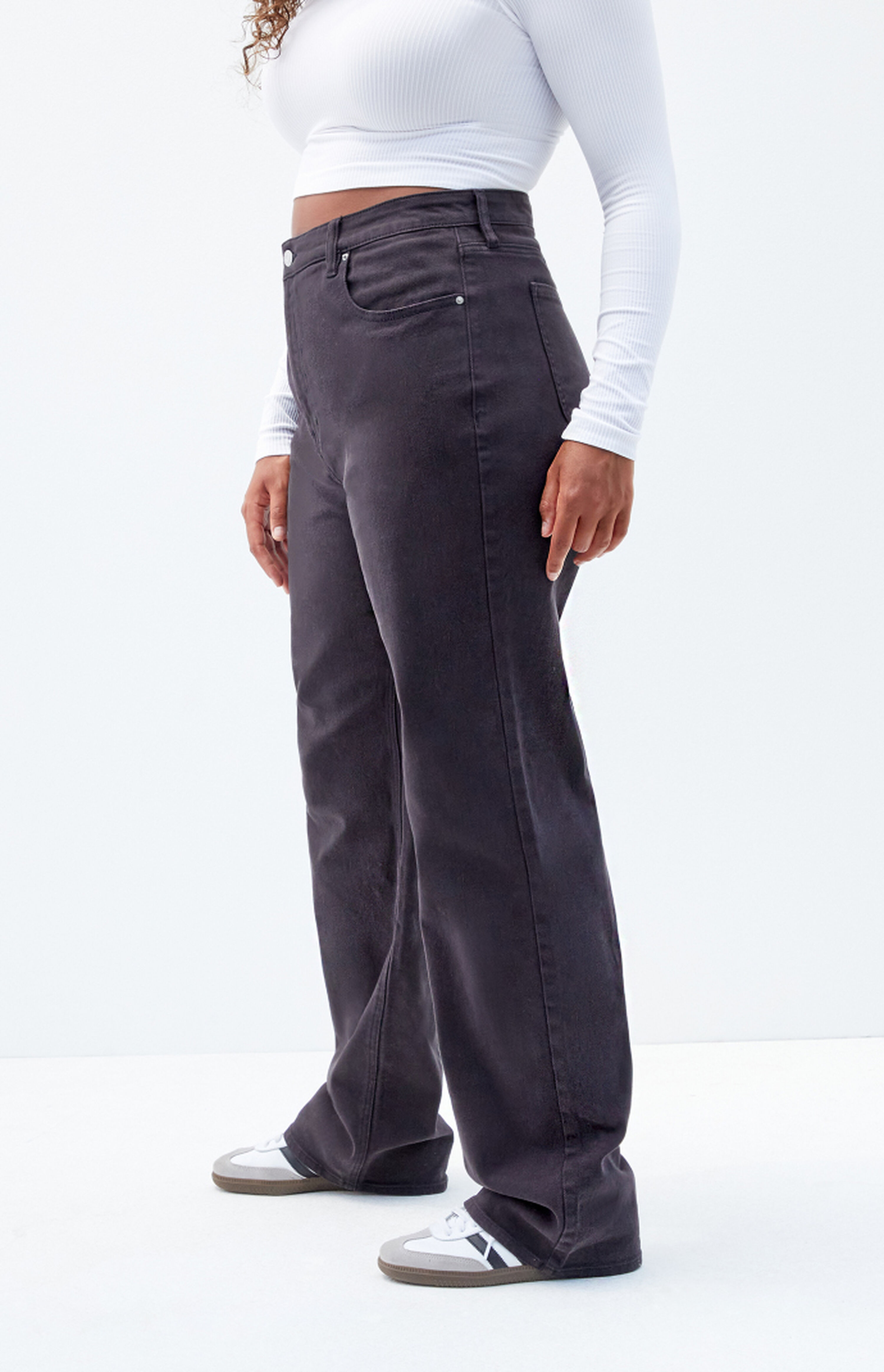 Pacsun Stretch Black Curve '90s Boyfriend Jeans | Pacsun
