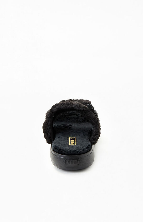 Puma Women's Suede Fur Mayu Sandals | PacSun