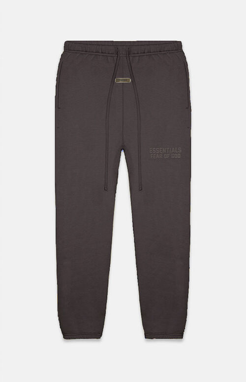 Fear of God Essentials Off Black Sweatpants | PacSun