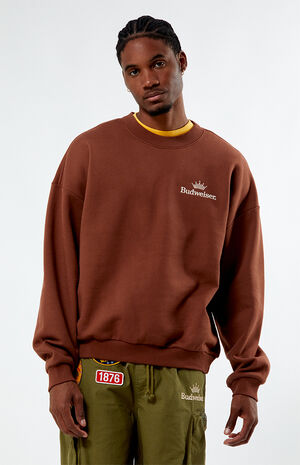 Budweiser By PacSun Ribbon Crew Neck Sweatshirt | PacSun
