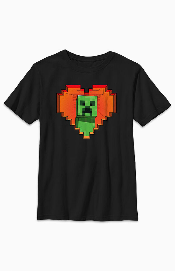 Kids Minecraft Creeper T-Shirt | PacSun
