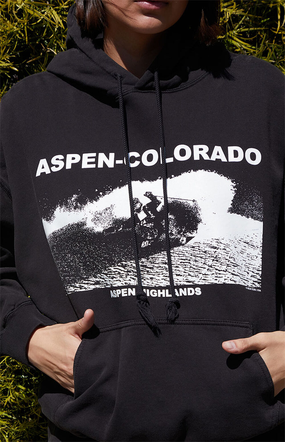 John Galt Black Aspen Colorado Hoodie | PacSun