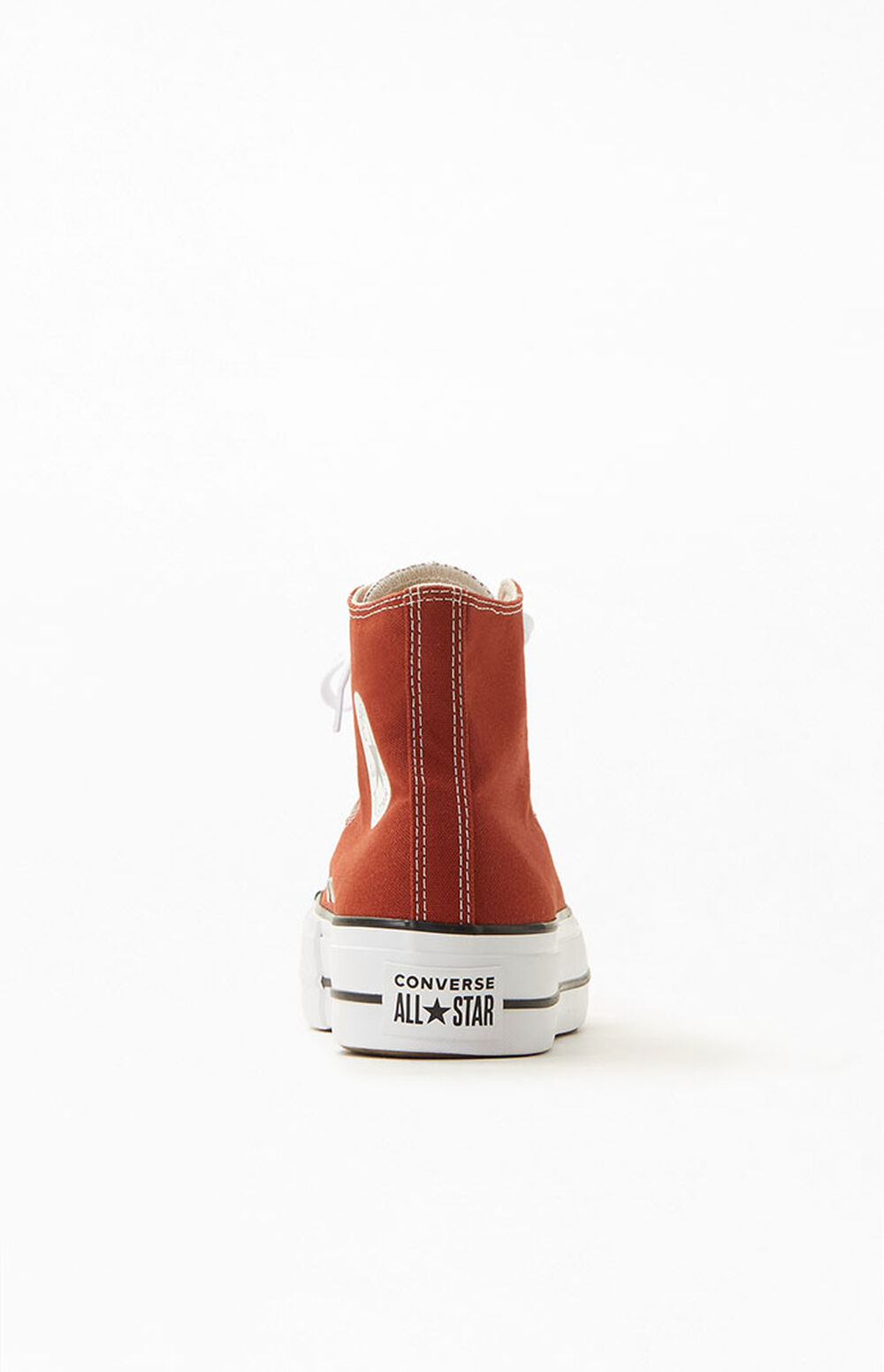 Converse Red Chuck Taylor All Star Lift High Top Sneakers | Pacsun