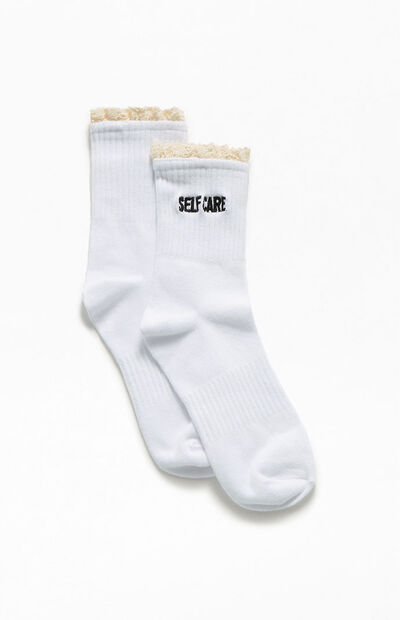 Pacsun Self Care Ruffle Socks | PacSun
