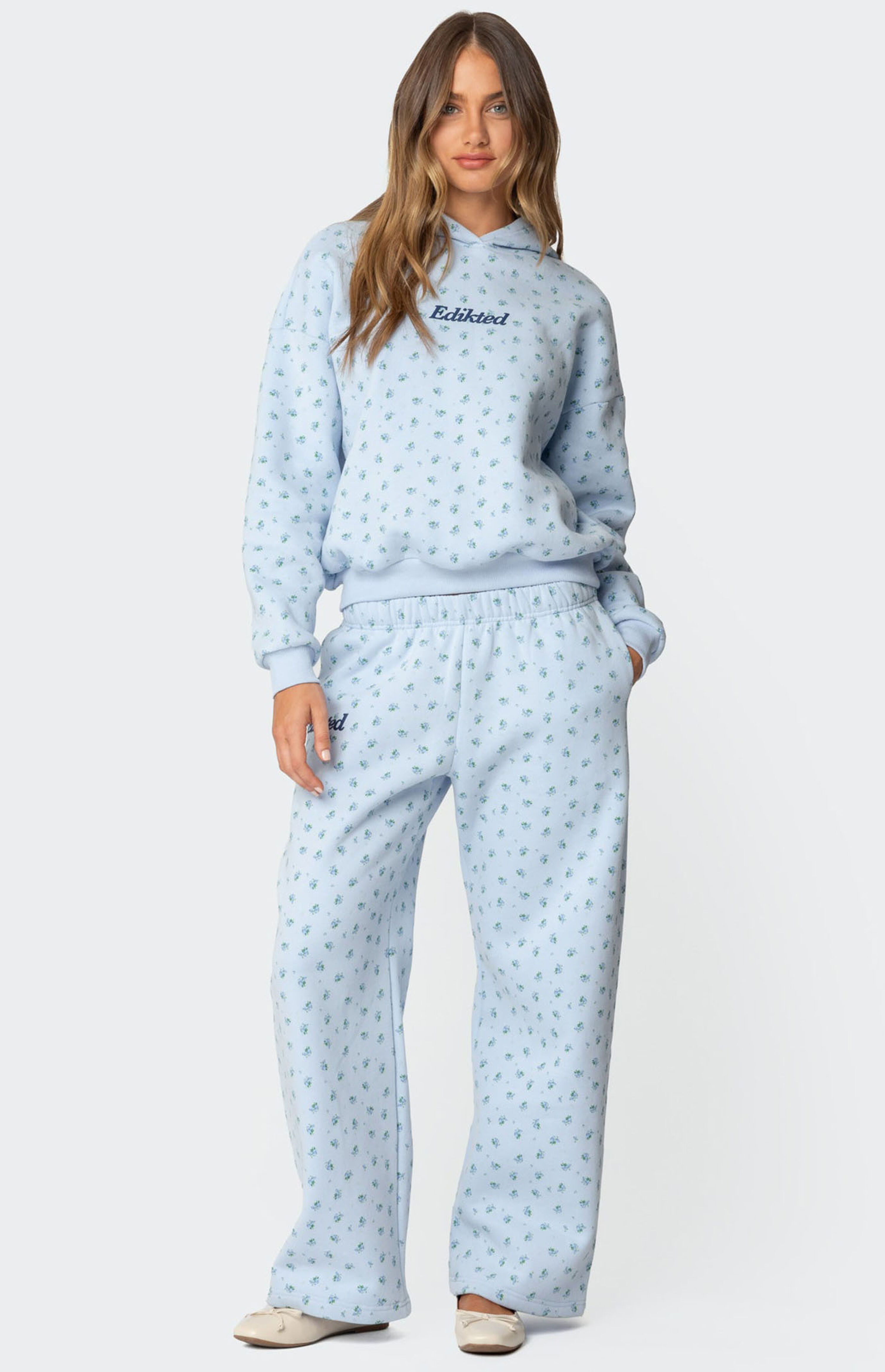 Edikted Flower Power Sweatpants | Pacsun