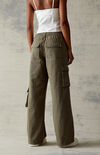 Pacsun Seaweed Wide Leg Cargo Pants | PacSun