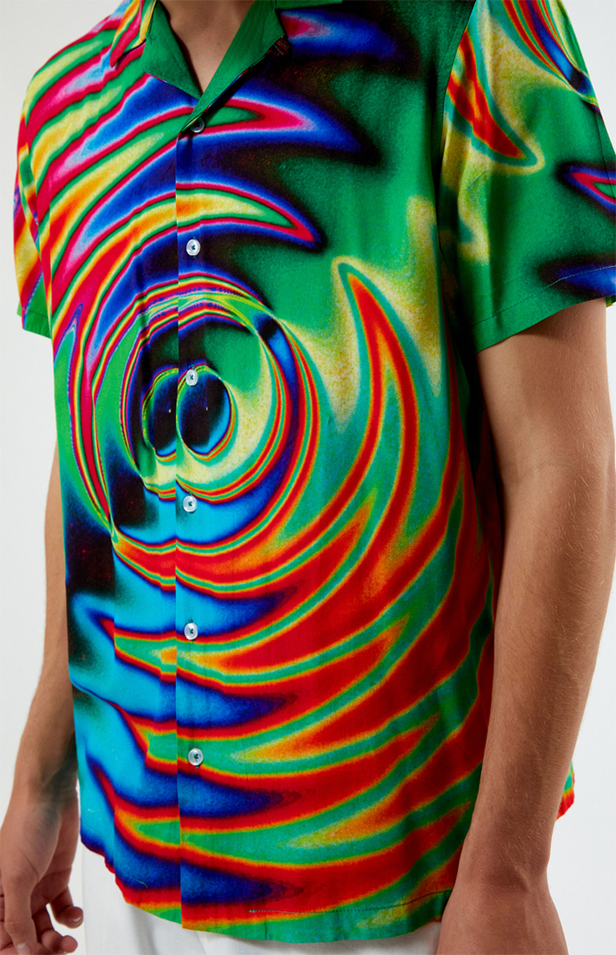 Pacsun Psyche Woven Camp Shirt | Pacsun