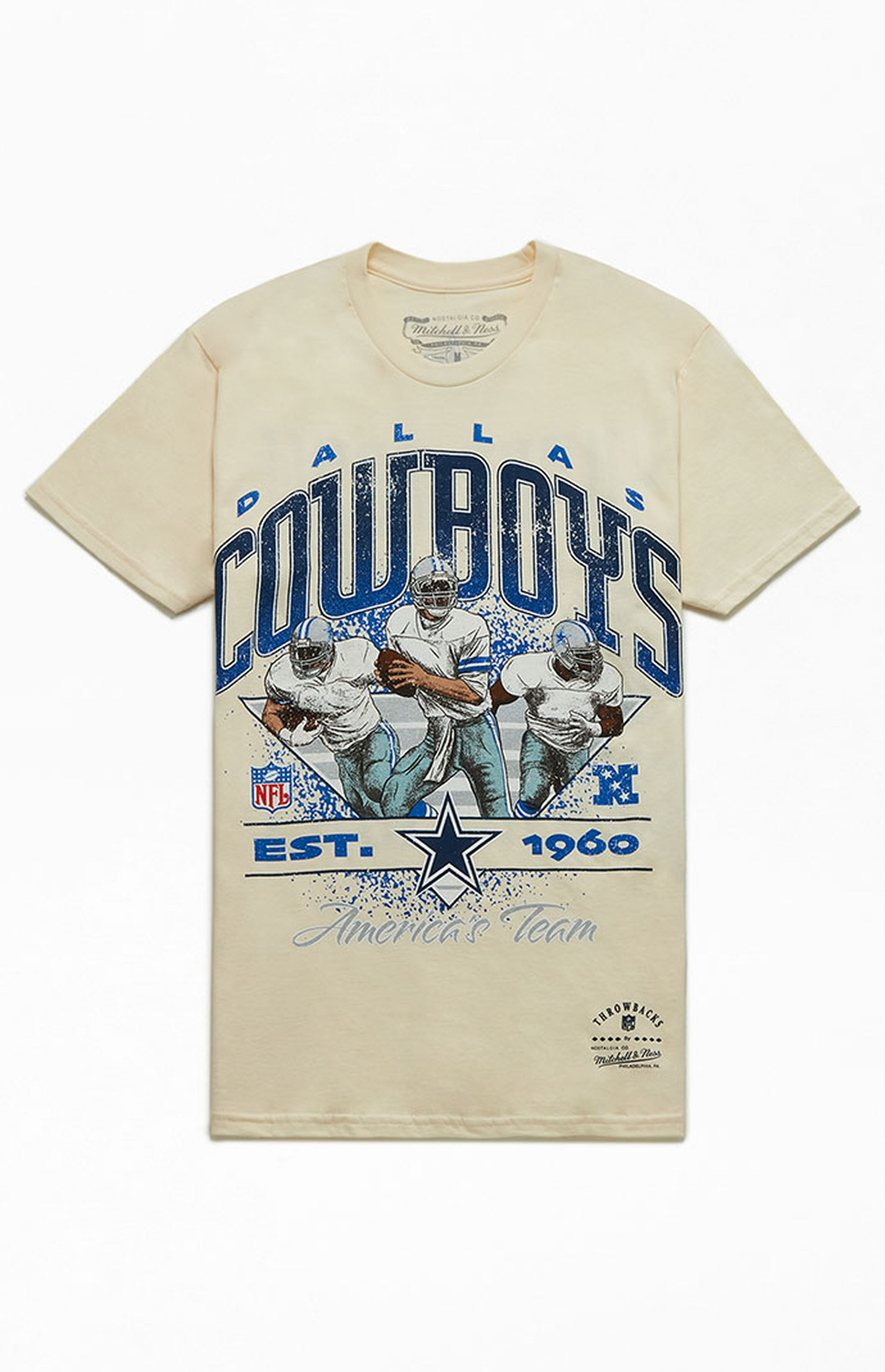 Mitchell & Ness Dallas Cowboys Bigtime T-Shirt | Pacsun