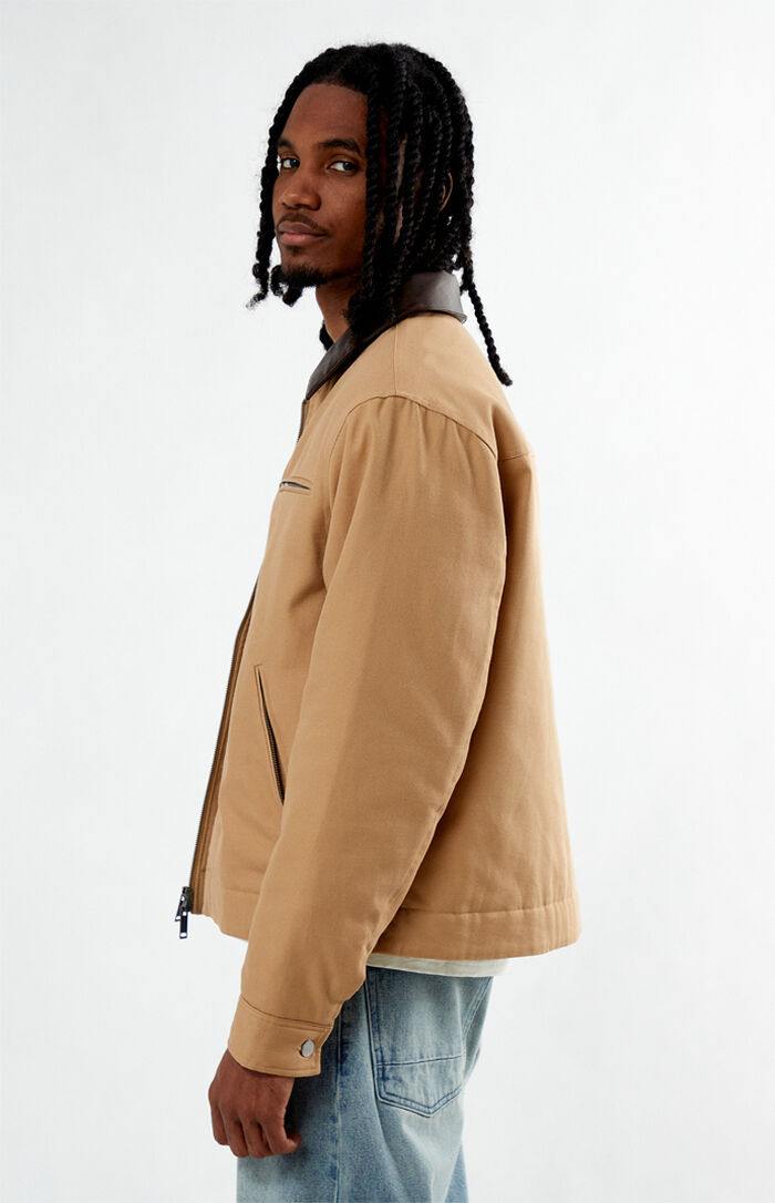 FORD Tan Canvas Gas Jacket | PacSun
