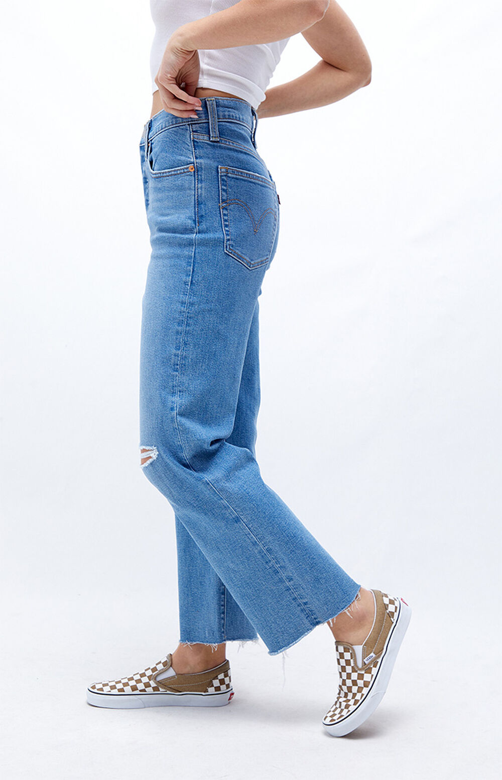 Levi's Fall Trip Ribcage Straight Leg Jeans | PacSun