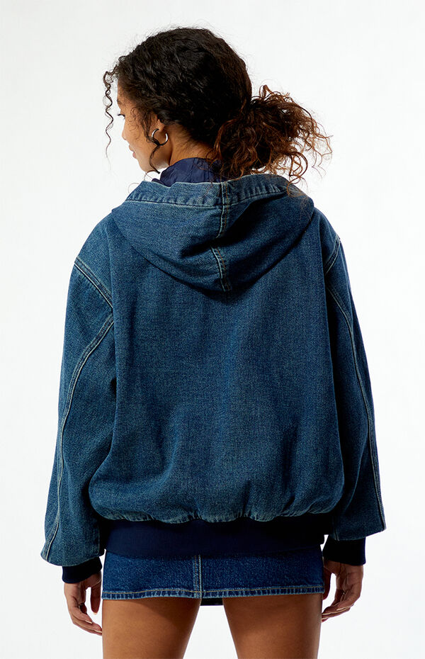 FORD Mustang Denim Workwear Hooded Jacket | PacSun