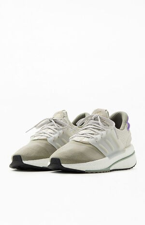 adidas White XPLR Boost Shoes | PacSun