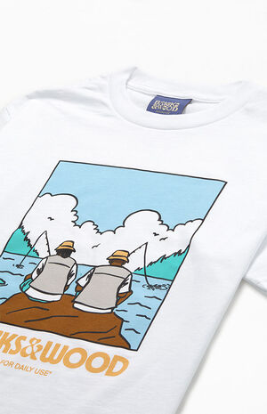 Bricks & Wood Gone Fishing T-Shirt | PacSun