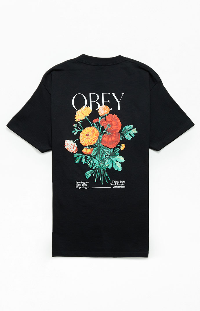 Obey Floral Print